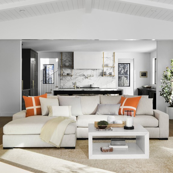 Robertson 2-Piece L-Shape Sectional Sofa with Chaise | Williams Sonoma