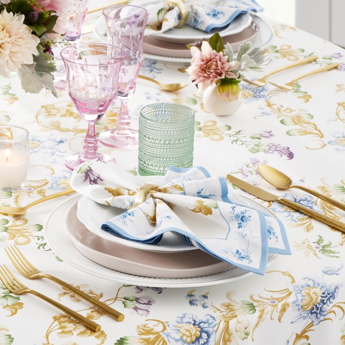 Bridgerton Round Tablecloth | Williams Sonoma