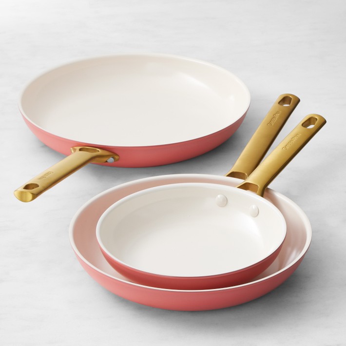 GreenPan™ Reserve Ceramic Nonstick Fry Pans, Set of 3 | Williams Sonoma