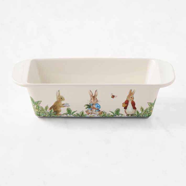 Peter Rabbit™ Ceramic Loaf Pan | Williams Sonoma