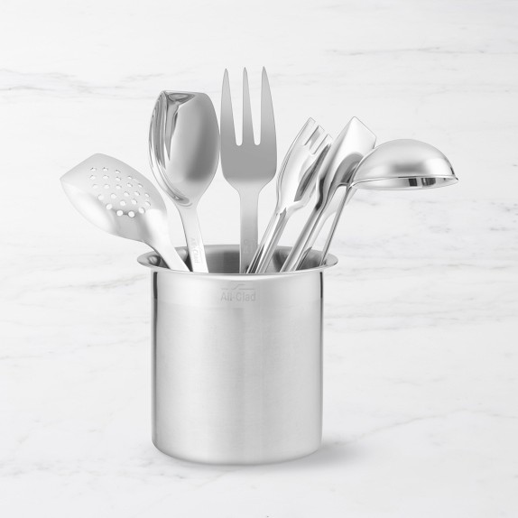 Monogrammed All-Clad Stainless-Steel Kitchen Tool Set - Set of 6 ...
