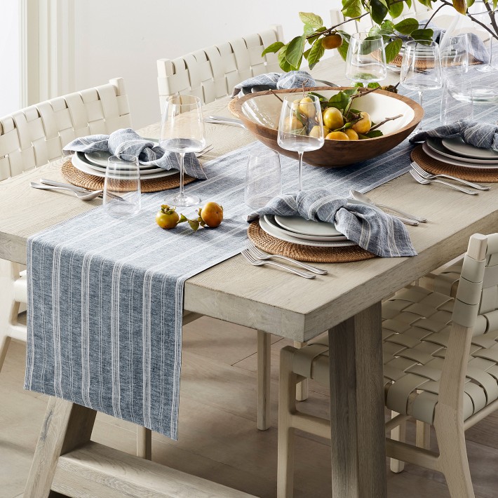 Provence Stripe Table Runner | Williams Sonoma