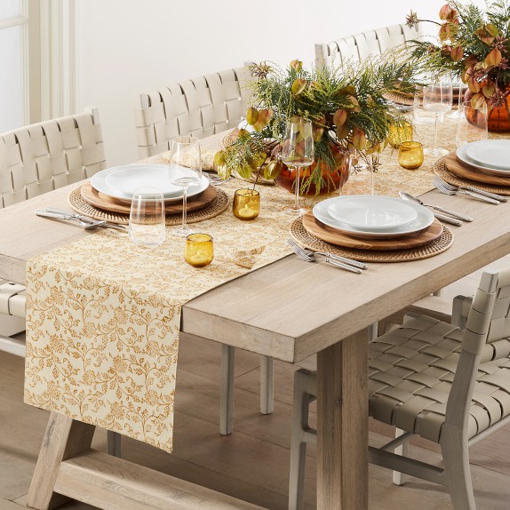 Dahlia Table Runner | Williams Sonoma