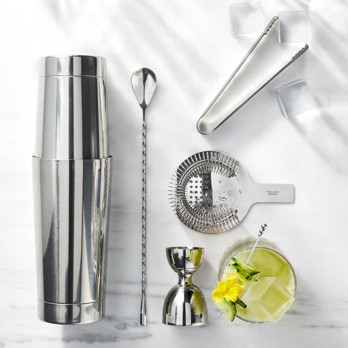 Williams Sonoma Mixology Shaker & Tools Set | Williams Sonoma