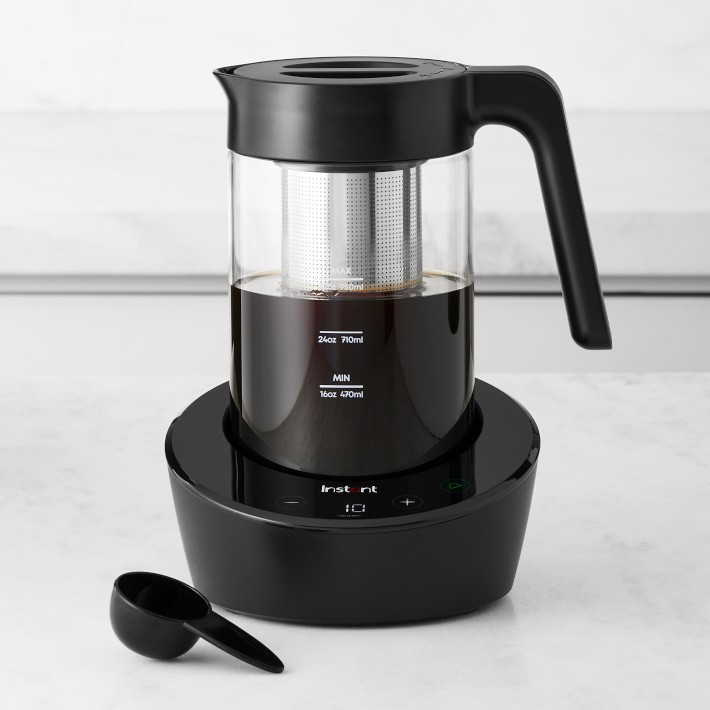 Instant Cold Brew Glass Coffee Maker, 32-Oz. | Williams Sonoma