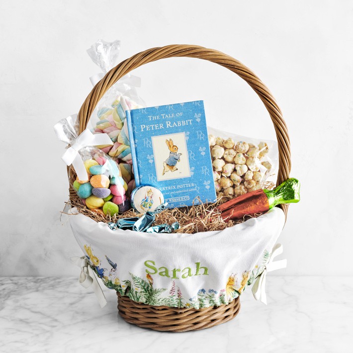 Williams Sonoma x Pottery Barn Kids Peter Rabbit Garden Easter Basket ...