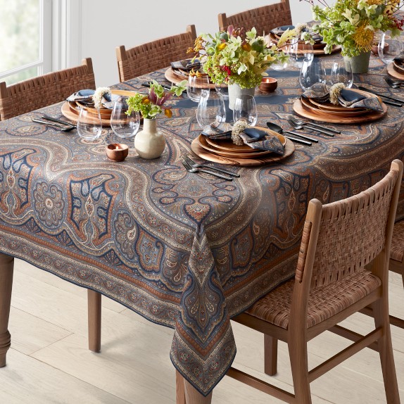 Paisley Tablecloth | Williams Sonoma