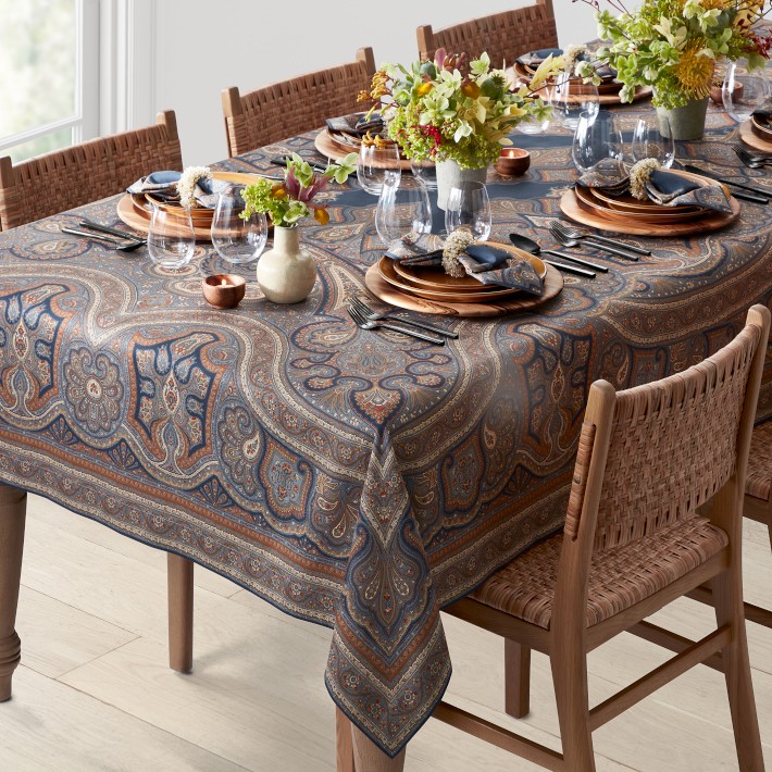 Paisley Tablecloth | Williams Sonoma