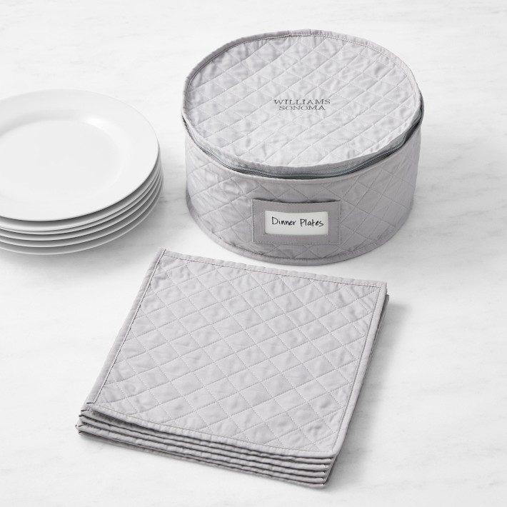 Hold Everything Functional Dinner Plates Fabric Storage Case | Williams ...