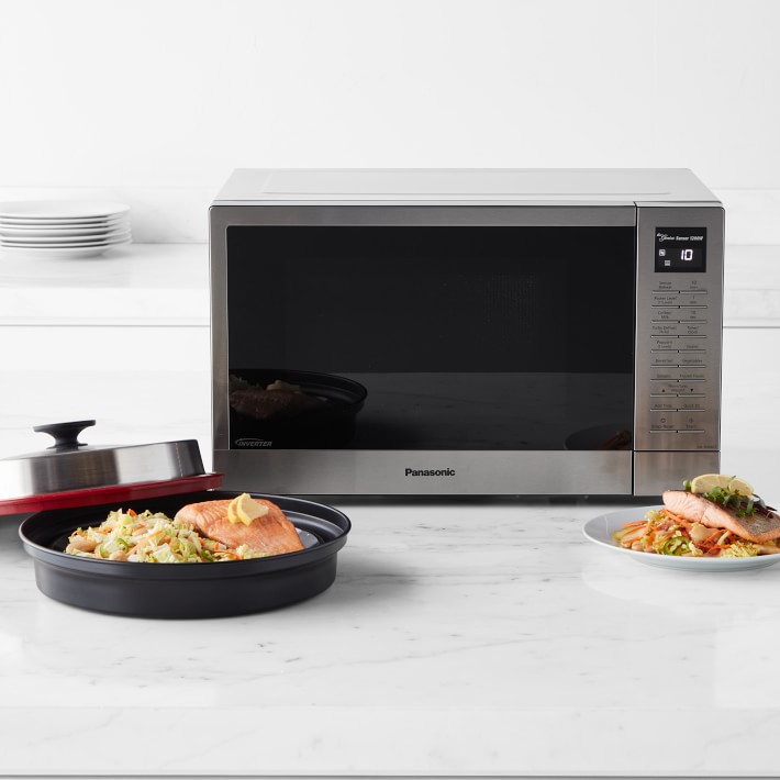 Panasonic NN-SNS6MS Microwave Oven with HomeCHEF Magic Pot | Williams ...