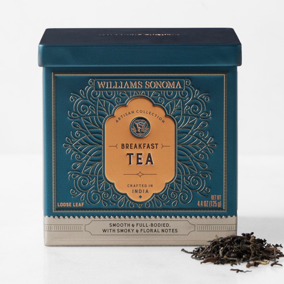 Williams Sonoma Signature Tin, Breakfast Tea | Williams Sonoma