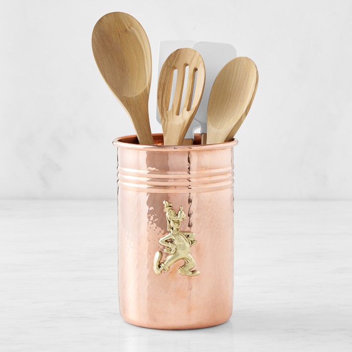 Ruffoni Historia Disney© Hammered Copper Goofy Tool Crock | Williams Sonoma
