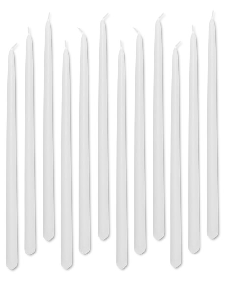 White Tiny Taper Candle Set | Williams Sonoma