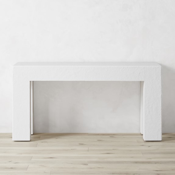 Matte White 60" Console | Williams Sonoma