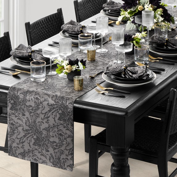 Damask Table Runner | Williams Sonoma