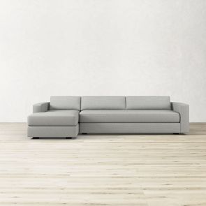 Carlton Curve 2-Piece L-Shape Sofa with Chaise | Williams Sonoma