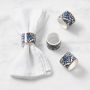 Morris & Co. x Williams Sonoma Bluebell Napkin Rings, Set of 4 ...