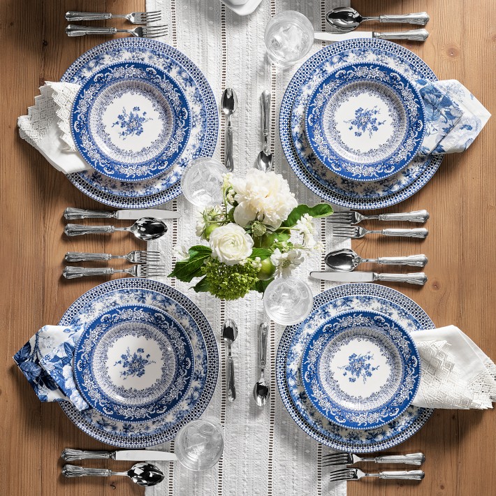 English Floral Dinnerware Collection | Williams Sonoma
