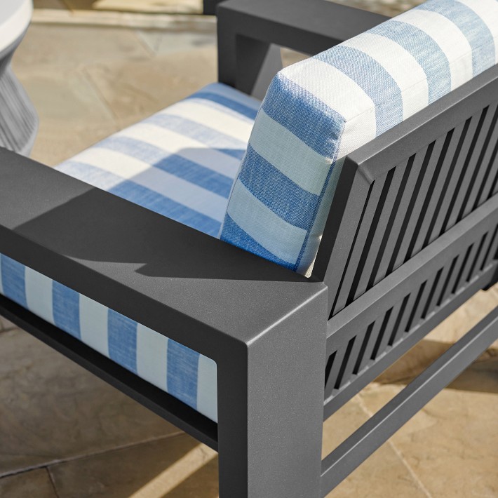 Larnaca Metal Outdoor Cushions | Williams Sonoma