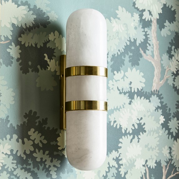 Aiden Alabaster Sconce | Williams Sonoma