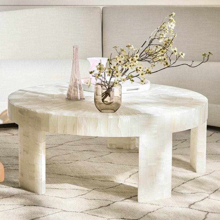 Mira Round Coffee Table (48") | Williams Sonoma