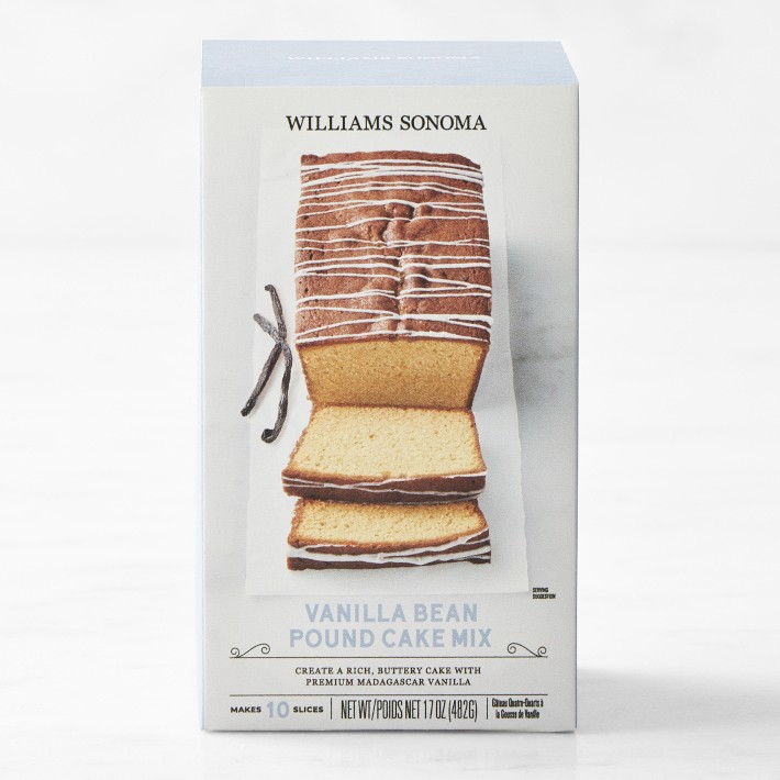 Williams Sonoma Vanilla Bean Pound Cake Mix | Williams Sonoma