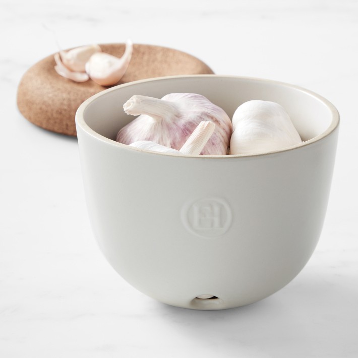 Emile Henry French Ceramic Garlic Pot | Williams Sonoma
