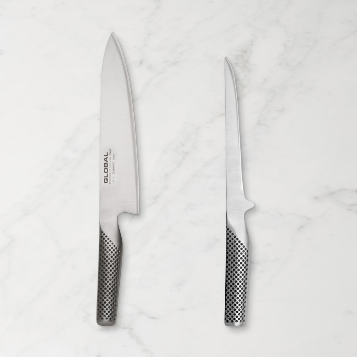Global Classic Butcher's Starter Knives, Set of 2 | Williams Sonoma