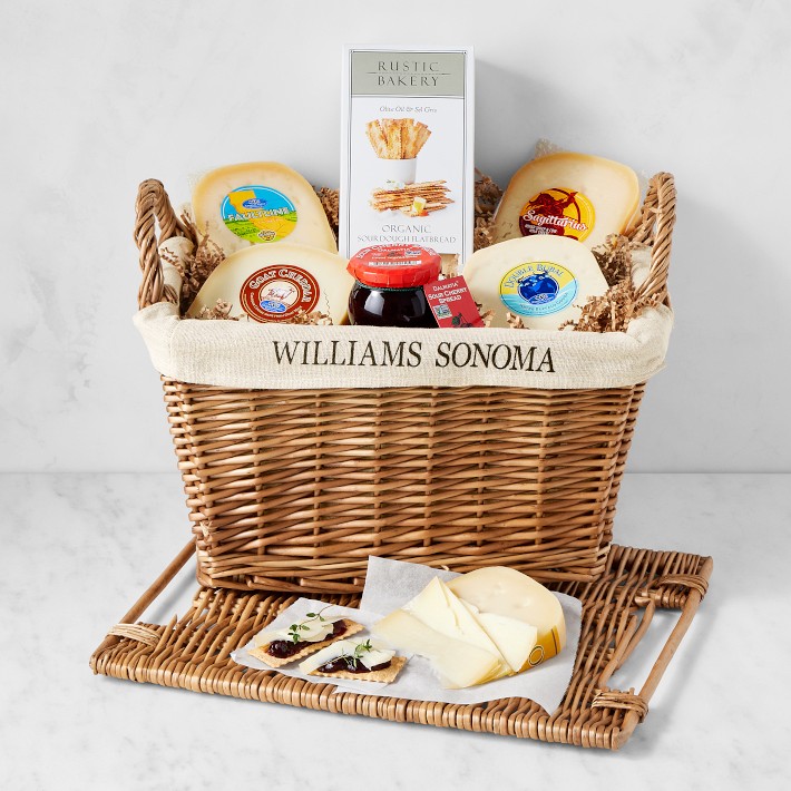Central Coast Creamery Deluxe Cheese Hamper | Williams Sonoma