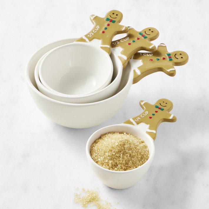 Williams Sonoma Gingerbread Measuring Cups | Williams Sonoma