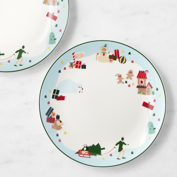 Elf™ Salad Plates, Set of 4 | Williams Sonoma