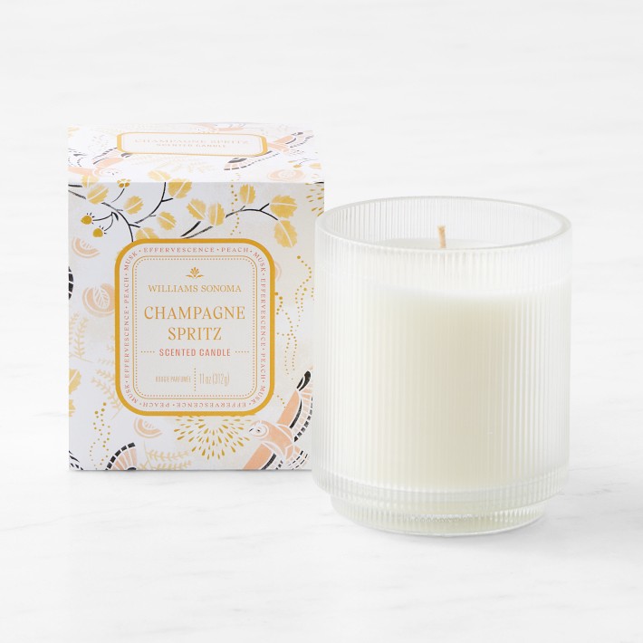 Williams Sonoma Champagne Spritz Candle | Williams Sonoma