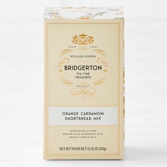 Bridgerton x Williams Sonoma Orange Cardamom Shortbread Mix | Williams ...