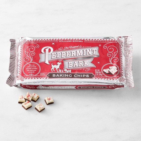 Williams Sonoma Original Peppermint Bark Baking Chips | Williams Sonoma