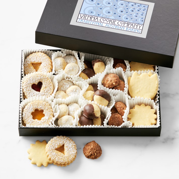 Vienna Cookie Company Assorted Cookie Box | Williams Sonoma