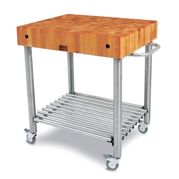 John Boos Cucina D'Amico Cart (31") | Williams Sonoma