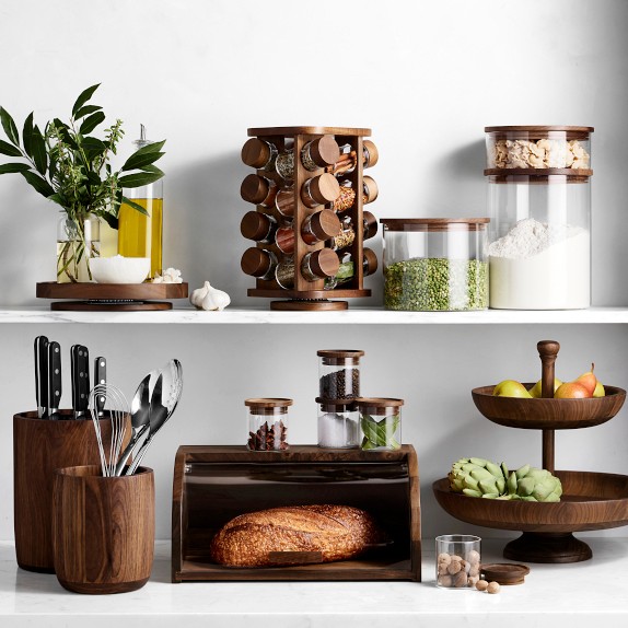 Hold Everything Walnut Finish Collection | Williams Sonoma