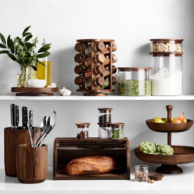 Hold Everything Walnut Finish Collection | Williams Sonoma