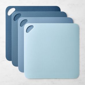 Dexas Flex Mats Blue Tones, Set of 4 | Williams Sonoma
