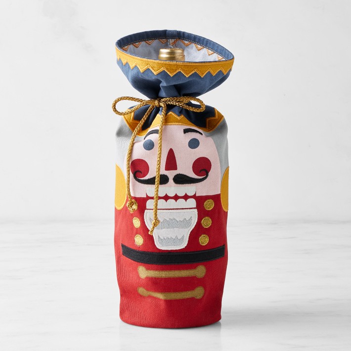 Nutcracker Wine Bag | Williams Sonoma