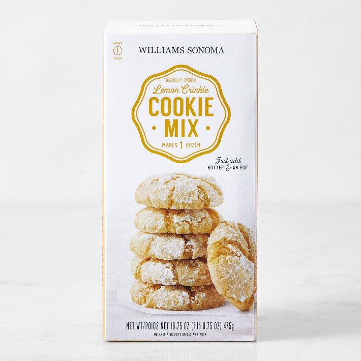 Williams Sonoma Lemon Crinkle Cookie Mix | Williams Sonoma