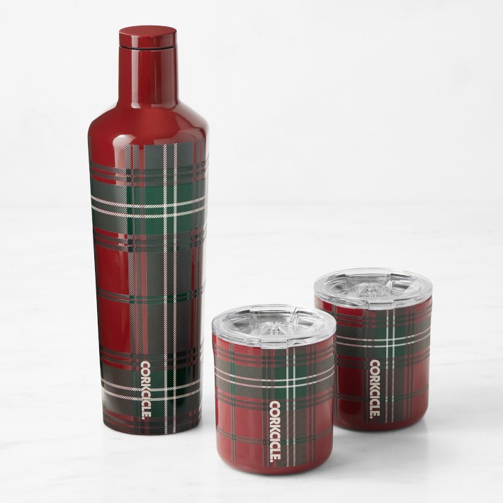 Corkcicle Tumblers, Tartan, Set of 3 | Williams Sonoma