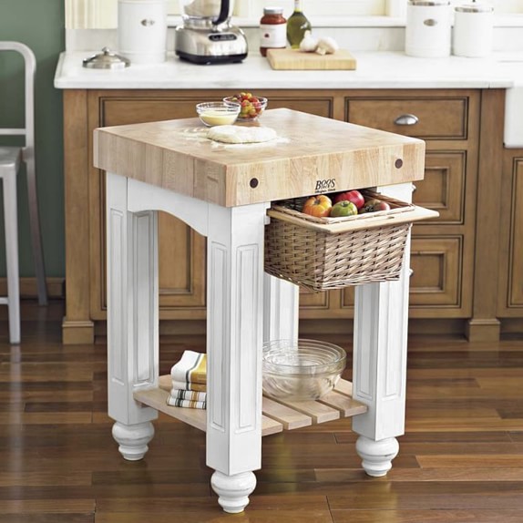 John Boos Gathering Block Kitchen Island | Williams Sonoma
