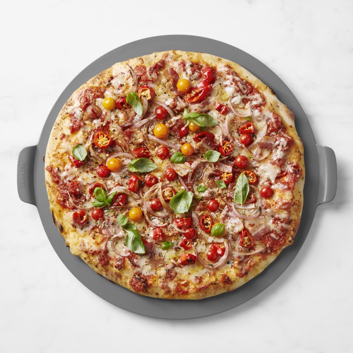GreenPan™ Ceramic Nonstick Ovenware Pizza Pan | Williams Sonoma