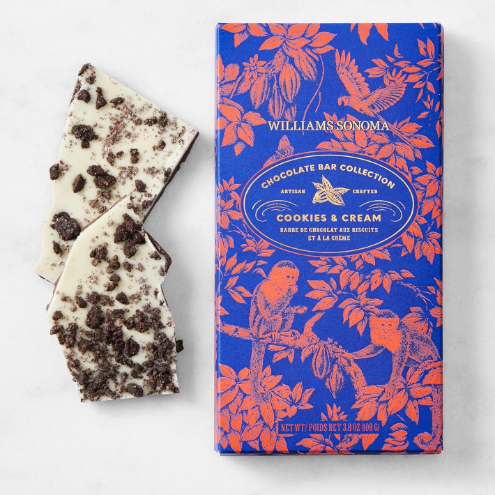 Williams Sonoma Chocolate Bar, Cookies & Cream | Williams Sonoma