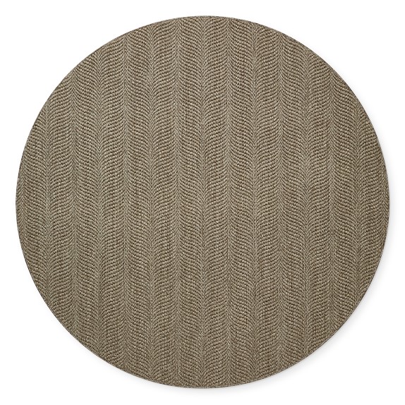 Custom Sirena Round Sisal Rug | Williams Sonoma