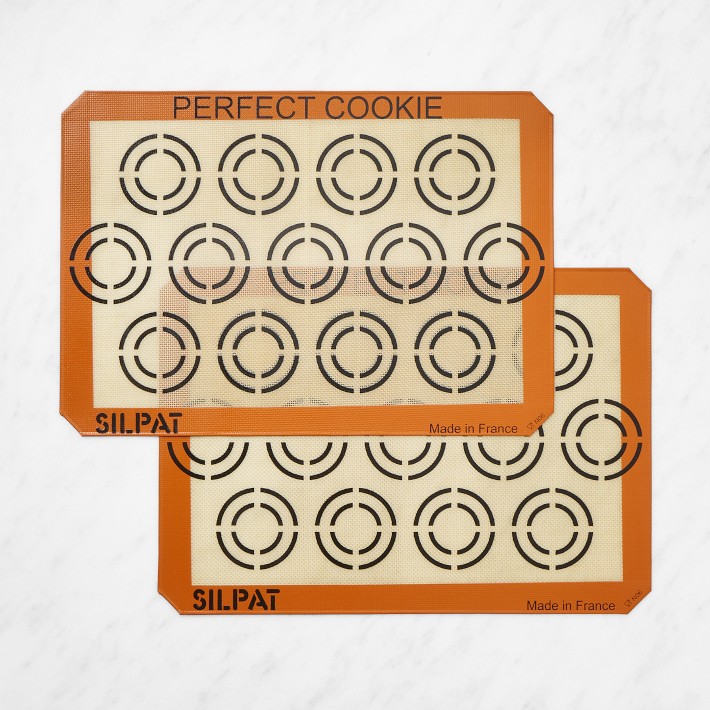Silpat Nonstick Silicone Perfect Cookie Mats, Set of 2 | Williams Sonoma