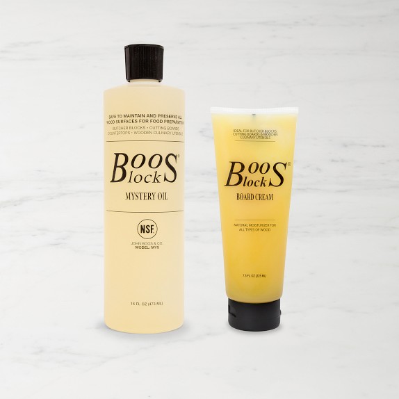 Boos Board Cream & Mystery Oil | Williams Sonoma