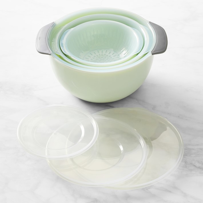 OXO 9-Piece Bowl and Colander Set | Williams Sonoma