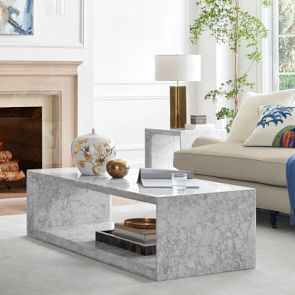 Pierre Marble Coffee Table | Williams Sonoma